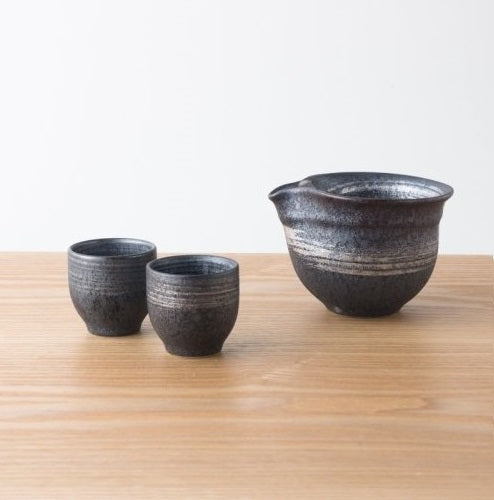 KIHARA - Sake Set Silver